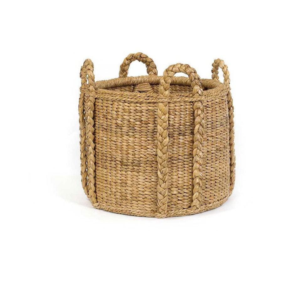 Tall woven basket with handles large sea shell basket large tree basket ...